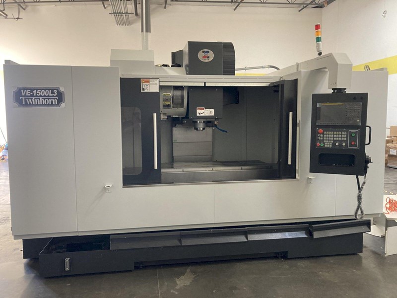 Twinhorn VE-1500L3 Vertical Machining Center with Fanuc Oi-MF Control ...