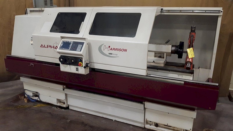 20" x 60" Harrison Alpha 460T CNC/Manual Teach Lathe | pressXchange