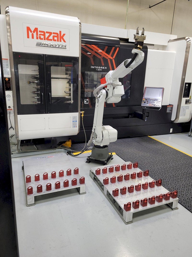 Mazak Integrex i-200W 60"/1500U CNC Turning Machine with Robojob ...