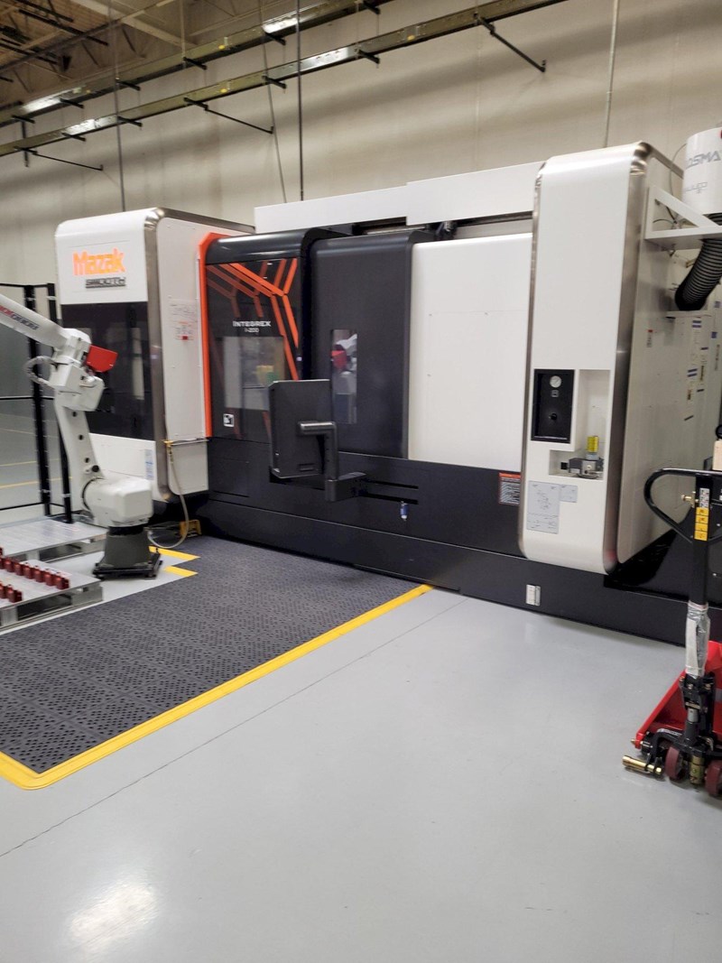 Mazak Integrex i-200W 60"/1500U CNC Turning Machine with Robojob ...