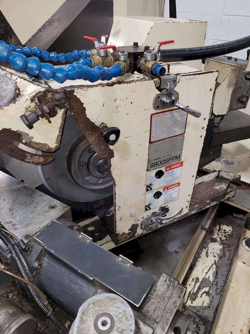 12" x 20" Mitsubishi Model RD32-B50A 2-Axis CNC Angle Head Grinding ...