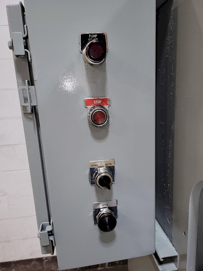 12-Ton Neff Model D12-5M Hydraulic Bench Type C Frame Press on Stand ...