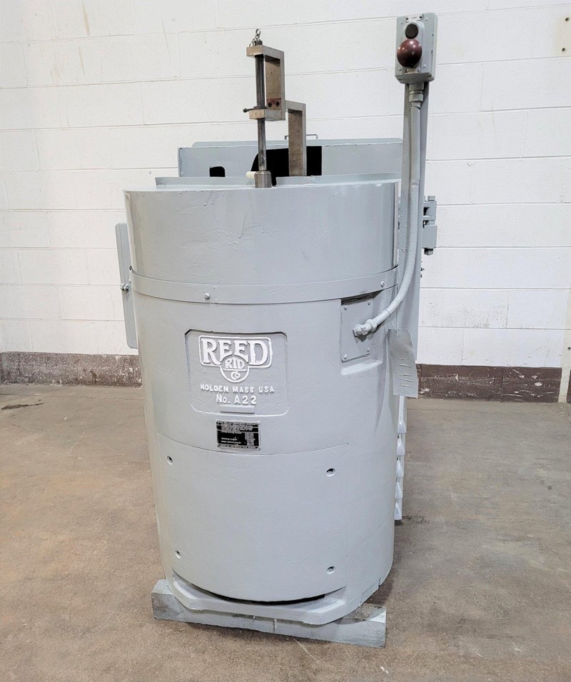 Reed Model A22 Vertical Cylindrical Die Thread Rolling Machine ...