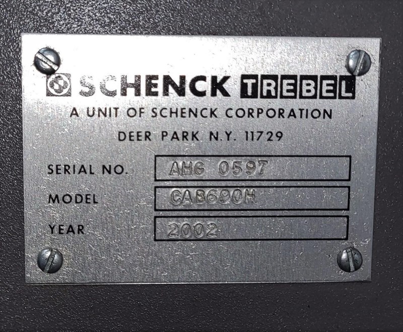 1500 lb. Schenck Model H30BU Horizontal Balancing Machine | pressXchange