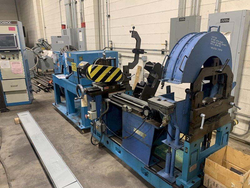 2,200 lb. Schenck Model HL5V Horizontal Balancing Machine | pressXchange