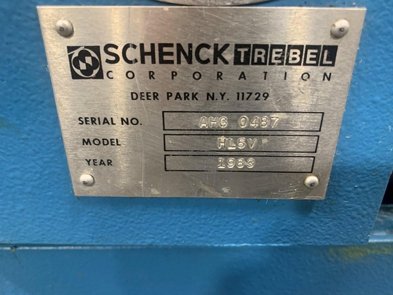 2,200 lb. Schenck Model HL5V Horizontal Balancing Machine | pressXchange