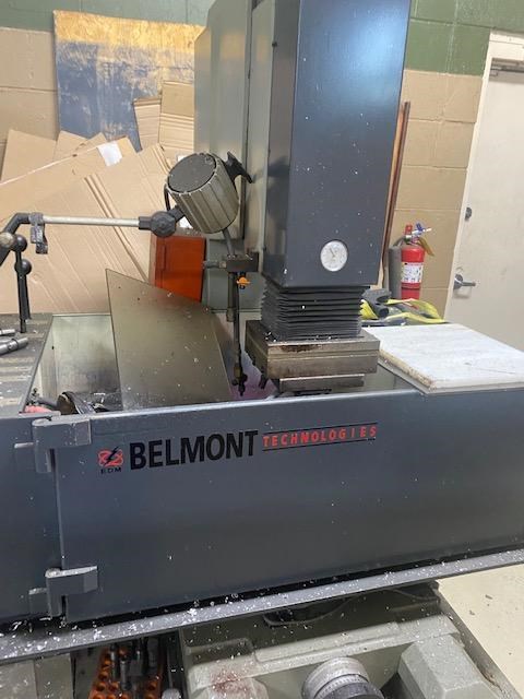 Belmont Maxicut 75 amp EDM Machine, s/n 97FB23604, with System 3R ...