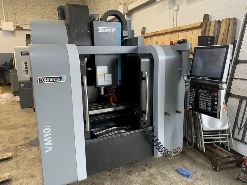 HURCO Model VM10i CNC Vertical Machining Center, New 2018, Installed 19 ...