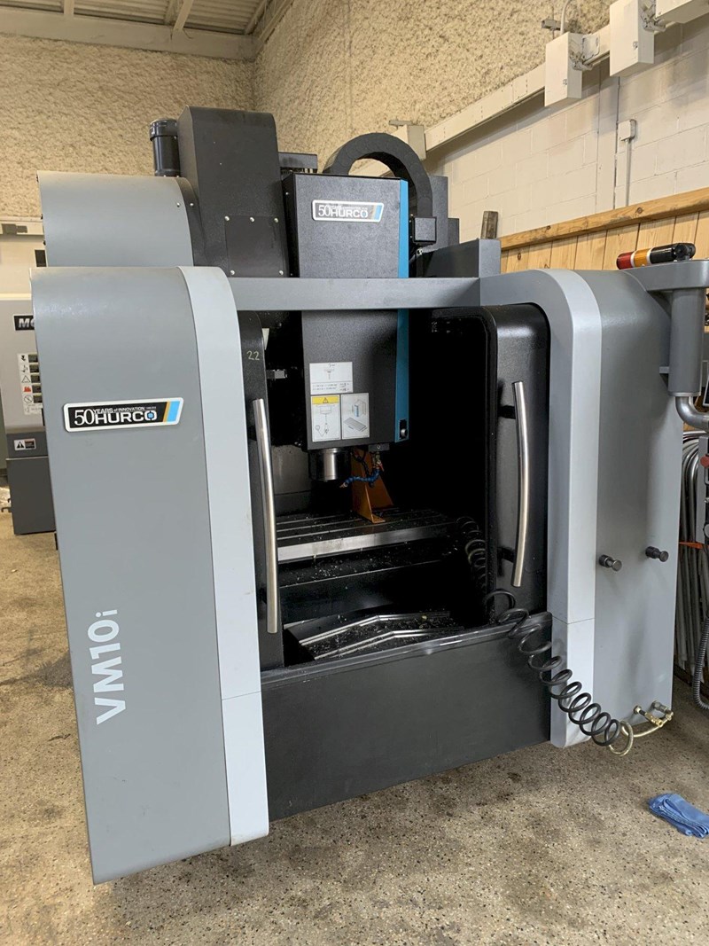 HURCO Model VM10i CNC Vertical Machining Center, New 2018, Installed 19 ...