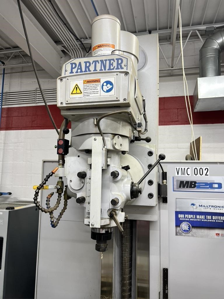 Milltronics Model MB20 3-Axis cnc Vertical Bed Mill, New 2015 ...