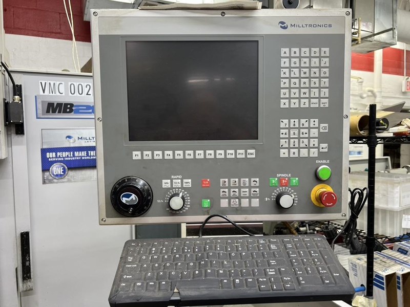 Milltronics Model MB20 3-Axis cnc Vertical Bed Mill, New 2015 ...