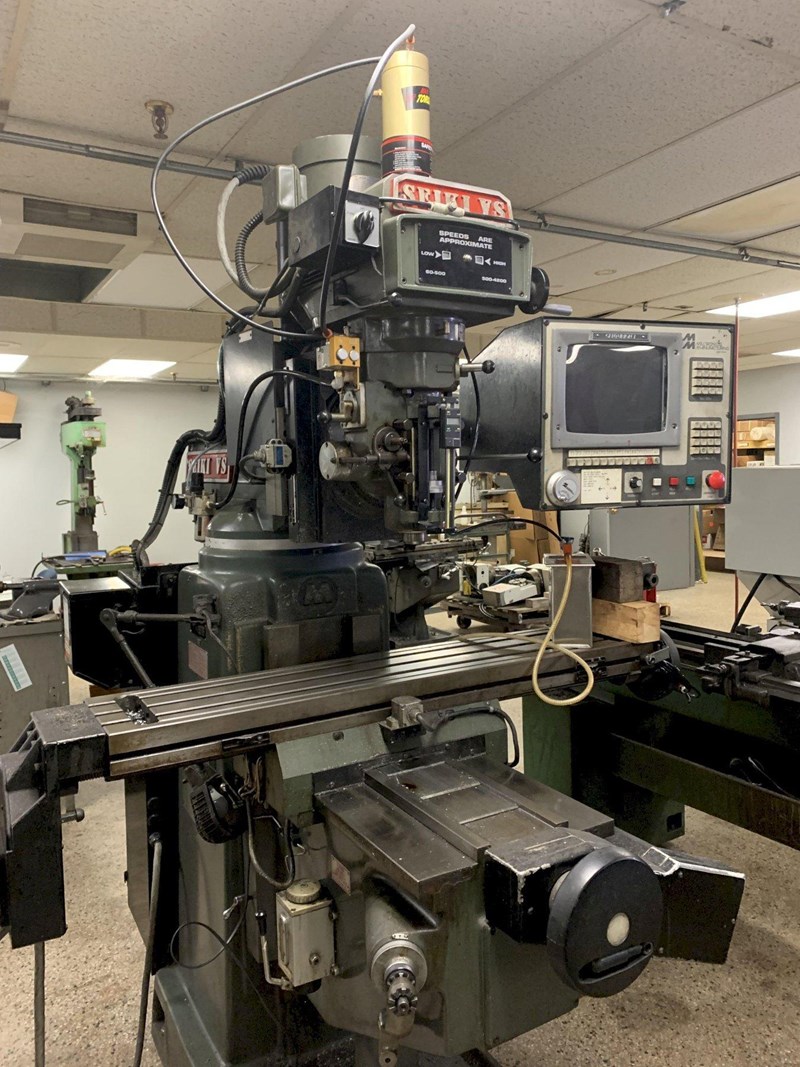 Seiki 4VS 3-Axis CNC Variable Speed Vertical Knee Mill, S/N 9474, New ...