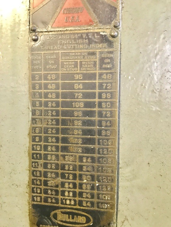 54" BULLARD Vertical Turret Lathe | pressXchange