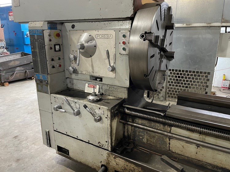 36"x160"cc POREBA Engine Lathe | pressXchange