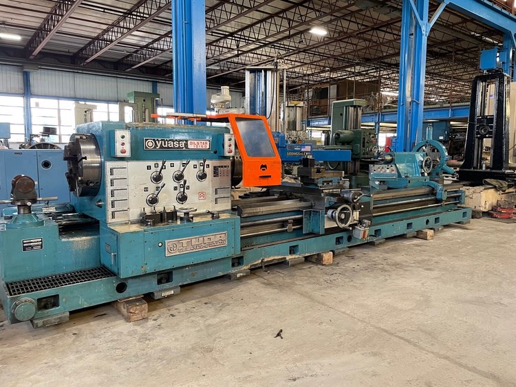 40"x160"cc TUDA Hollow Spindle Engine Lathe, 1982 | pressXchange