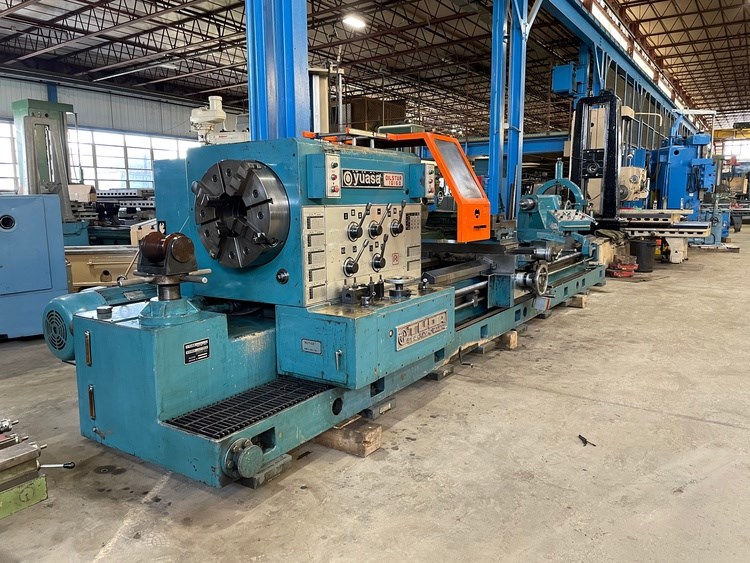 40"x160"cc TUDA Hollow Spindle Engine Lathe, 1982 | pressXchange