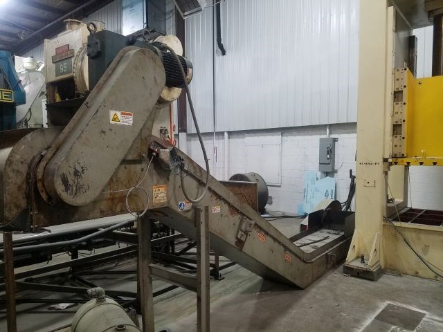 21" x 208" EREIZ MAGNETIC DOG LEG STYLE CONVEYOR | pressXchange