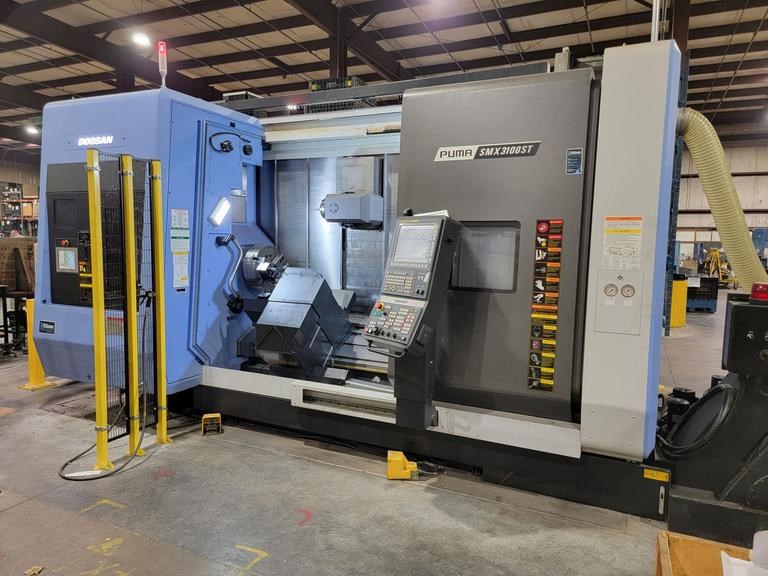Doosan Puma SMX3100ST CNC Mill-Turn Center with 12,000 RPM B-Axis ...