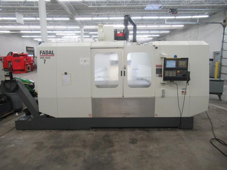 Fadal VMC 6535 VHT 3-Axis CNC Vertical Machining Center with Fanuc ...