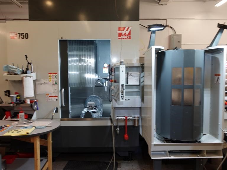 Haas UMC-750 CNC 5-axis Vertical Machining Center, 11 Station Pallet ...