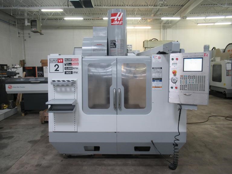 Haas VF-2SS CNC Vertical Machining Center with 32 Bit CNC Control, 24 ...