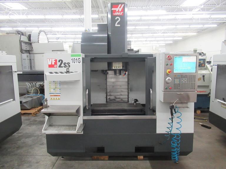 Haas VF-2SS CNC Vertical Machining Center, Haas MainCon CNC Control, 24 ...