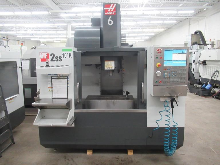 Haas VF-2SS CNC Vertical Machining Center, Haas MainCon CNC Control, 24 ...