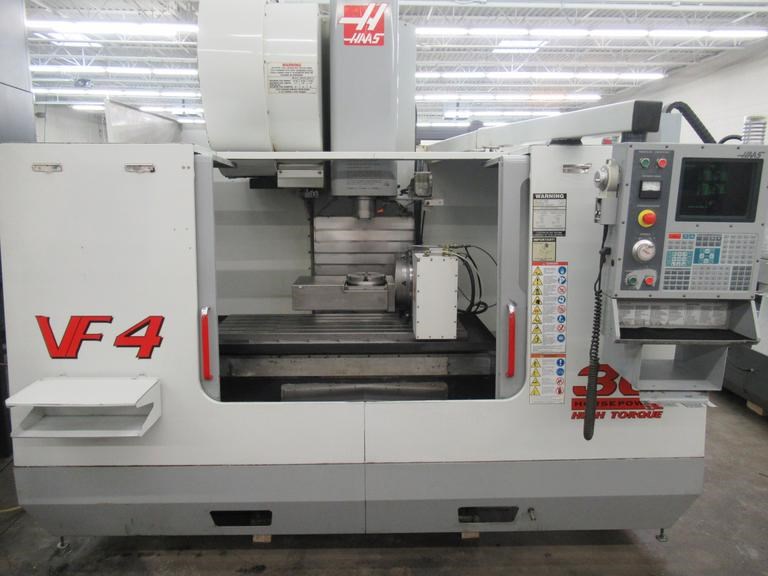Haas VF-4 Vertical Machining Center, New in 2001 | pressXchange