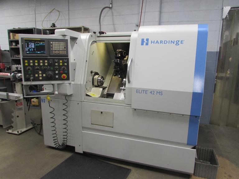 Hardinge Elite 42 MS(Elite II-6/42) CNC Turning Center with Live ...