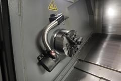 Hurco TMX-8i CNC Lathe with Renishaw Tool Presetter, Parts Catcher ...