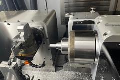 Tornos Almac CU 2007 7-Axis CNC Vertical Machining Center with Part ...