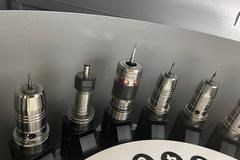 Tornos Almac CU 2007 7-Axis CNC Vertical Machining Center with Part ...