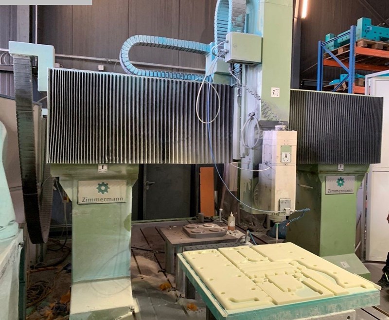 Planer-Type Milling M/C - Double Column ZIMMERMANN FZ 30 x 3000 ...