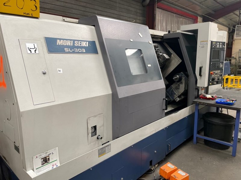 3 AXIS CNC SLANT BED LATHE - MORI SEIKI SL 303BMC-1500 | pressXchange