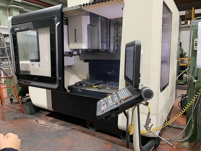 DMG MORI DMU 50, 5-AXIS VERTICAL MACHINING CENTER, W/ 6 STATION EROWA ...