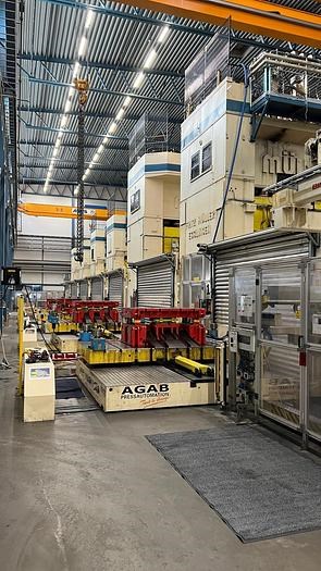 Muller 1800/1300/600-ton Automated Hydraulic 6-Press Line | pressXchange