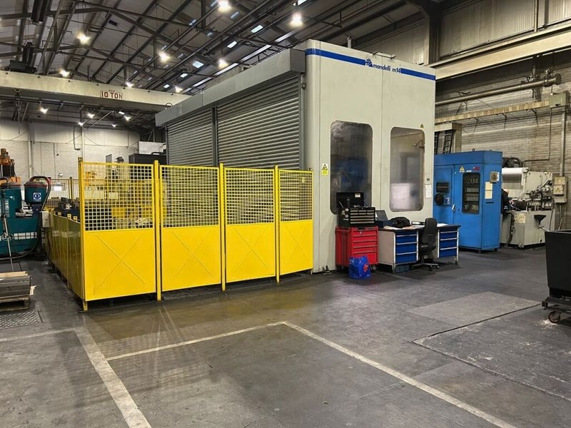 F5000 Mandelli M14 5 Axis Twin Pallet Machining Centre, Complete With 2 ...