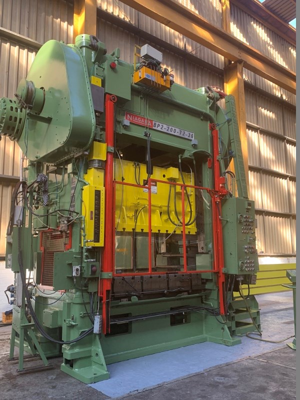 NIAGARA MECHANICAL PRESS, Model BP2-200-72-36 Power Press | pressXchange