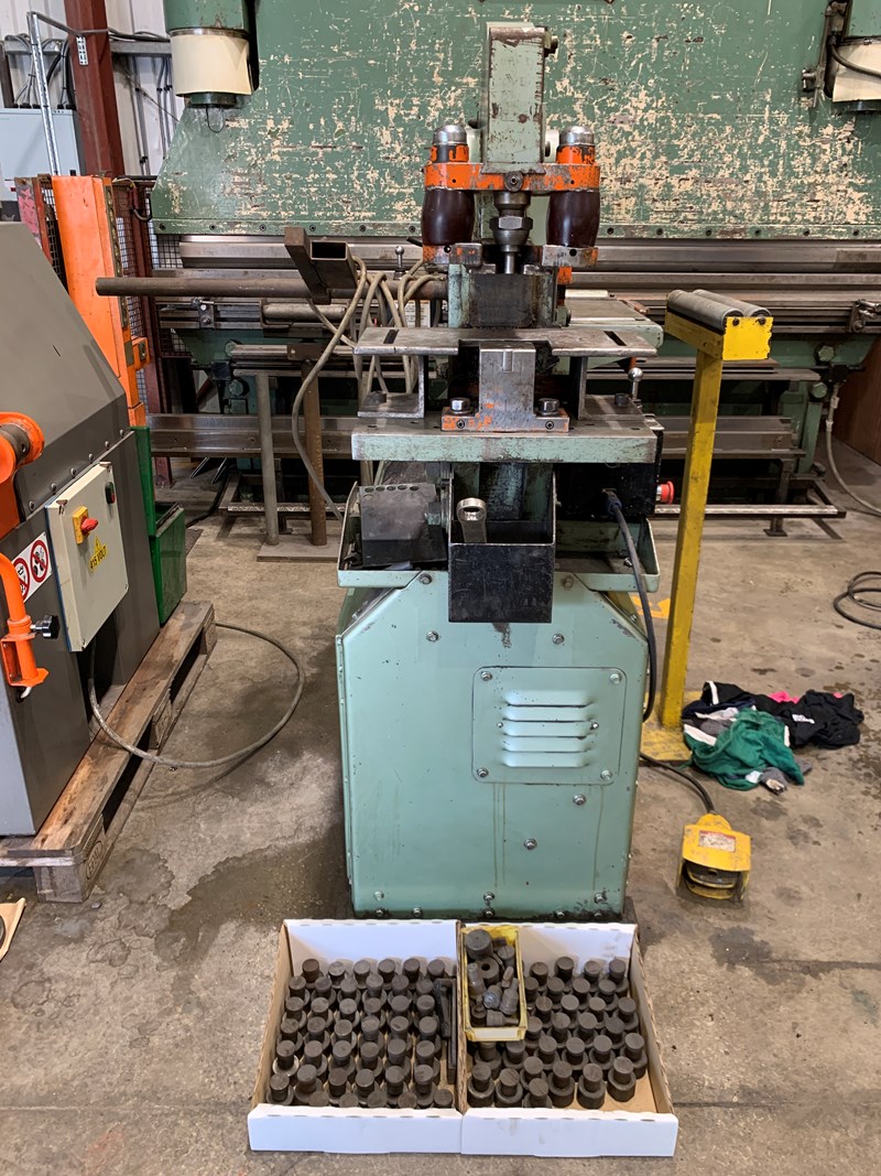 Piranha P50, 50 Ton Hydraulic Universal Metal Worker, | pressXchange