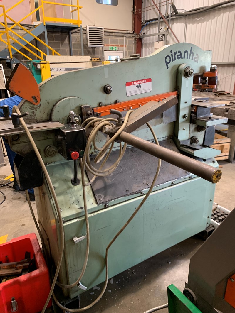 Piranha P50, 50 Ton Hydraulic Universal Metal Worker, | pressXchange