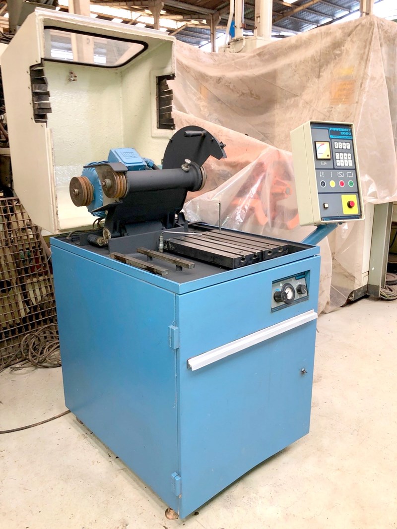 Cut Off Saw ( Abrasive Wet Chop Style Metallographic Sample Cut off ...