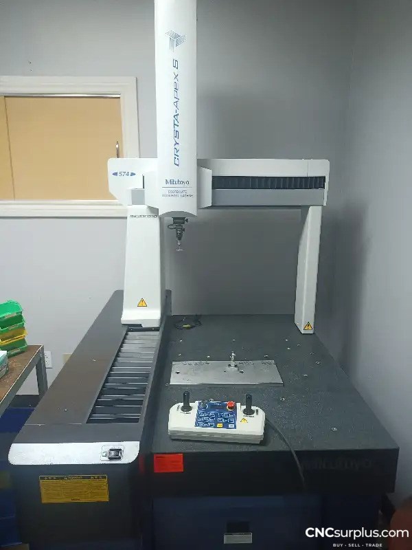 2012 MITUTOYO CRYSTA APEX S 574 COORDINATE MEASURING MACHINE | pressXchange