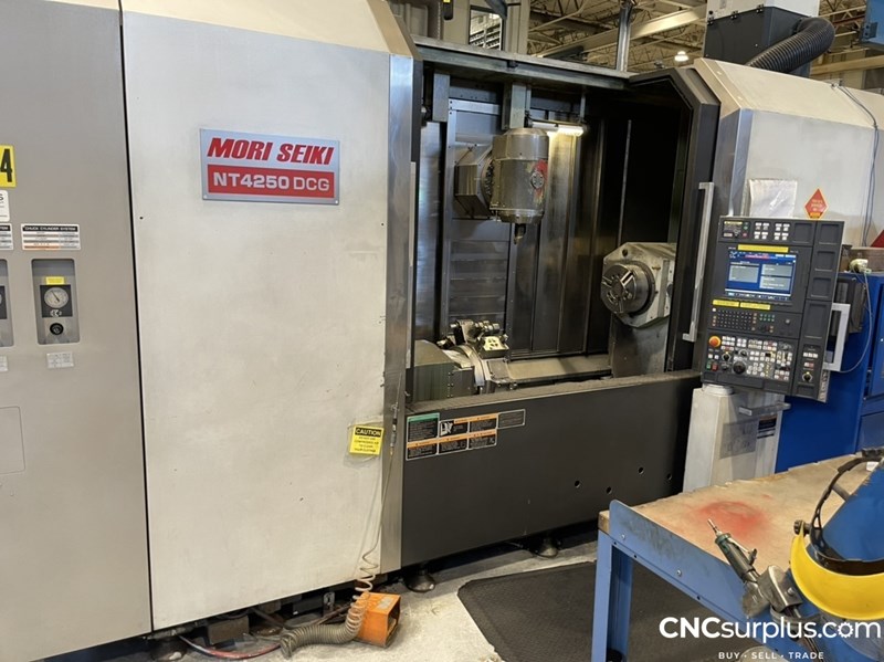 2009 MORI SEIKI NT4250DCG 1500SZ MULTI-AXIS CNC MILL-TURN MACHINING ...