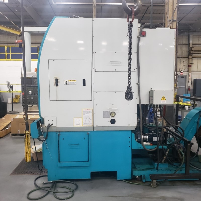 DOOSAN MODEL V420T CNC VTL, NEW 1999, FANUC 18T CNC, X=350mm, Z=410mm ...