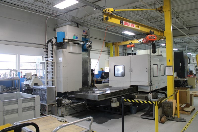 Ikegai Model NB 110 Table Type CNC Horizontal Boring Mill, NEW 1998 ...