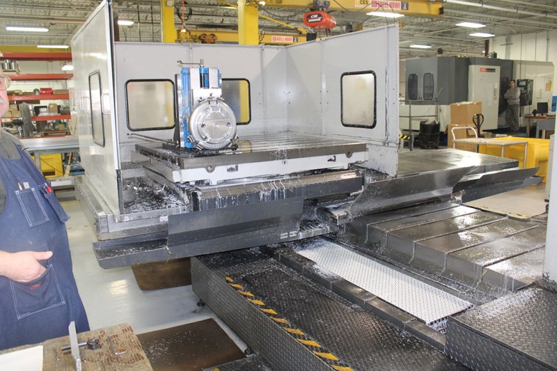 Ikegai Model NB 110 Table Type CNC Horizontal Boring Mill, NEW 1998 ...