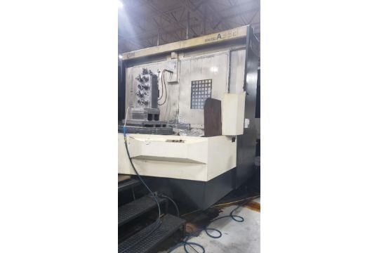 MAKINO A-99E DUAL PALLET HMC 5TH AXIS CAPABLE, NEW 2004, FANUC 16M PRO ...