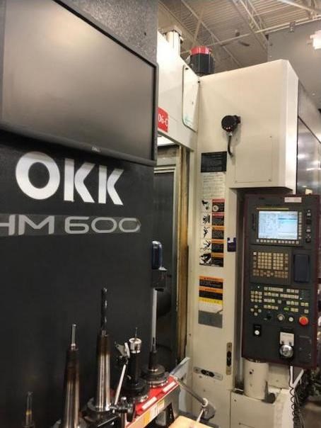 OKK MODEL HM600 4-AXIS HORIZONTAL MACHINING CENTER, NEW 2006 | pressXchange