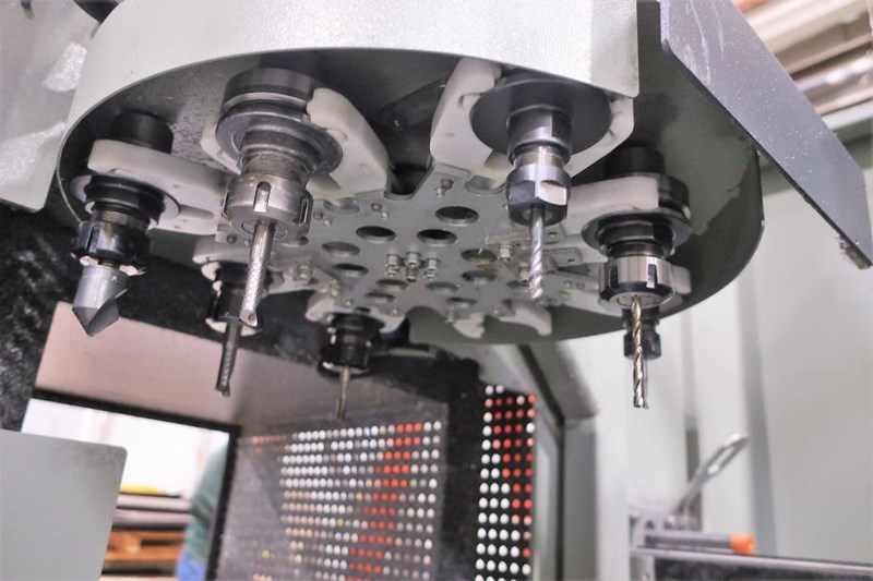 EMMEGI PHANTOMATIC T3 STAR CNC 4-AXIS VERTICAL PROFILE MACHINING CENTER ...