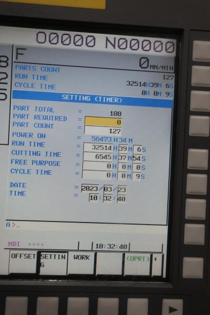 FANUC ROBODRILL ALPHA T21iFLa CNC DRILL TAP VERTICAL MACHINING CENTER ...